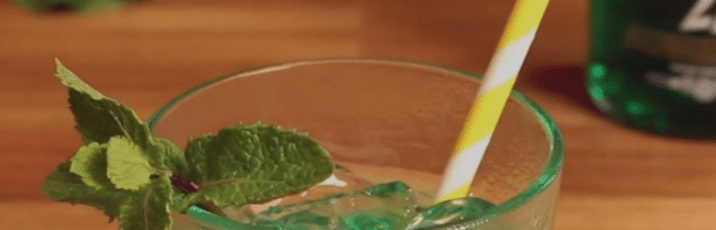 Recette de cocktail au Get27 pour cet été avec du sirop de menthe